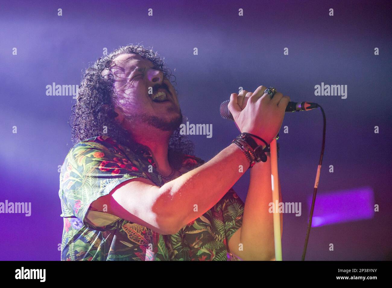 Ross Jennings during Haken - Virus tour 2023, Music Concert in Roncade ...