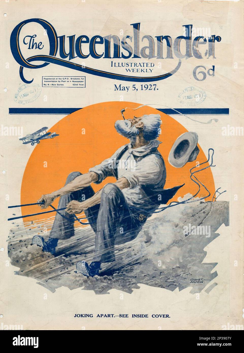 Front cover of the Queenslander magazine, featuring aspects of ...