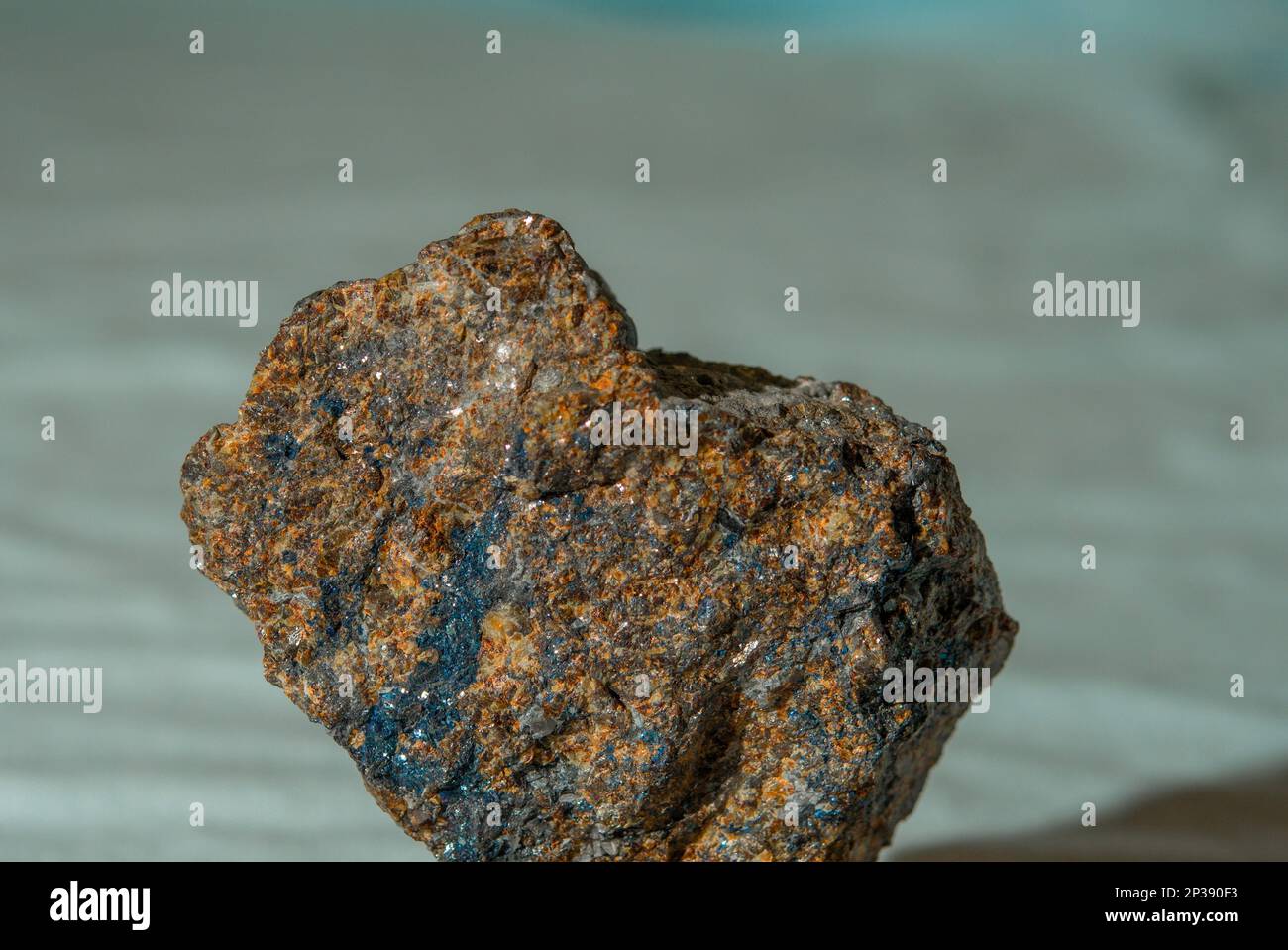 Sample of mineral extracted from the Oltre il colle mines Stock Photo ...