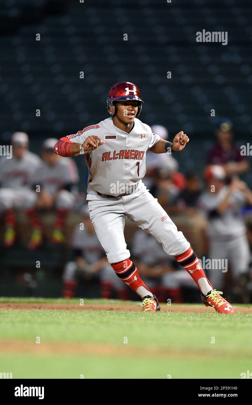 Kyler Murray (7) of Allen High School in Allen, Texas during the Under ...