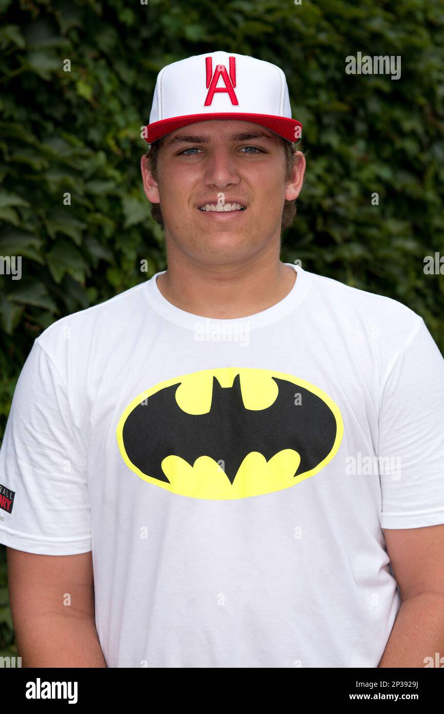 Austin Riley (13) of DeSoto Central High School in Hernando ...