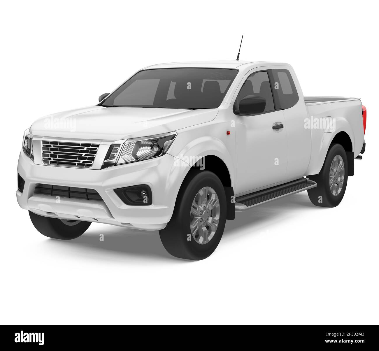Silver pickup truck hi-res stock photography and images - Alamy