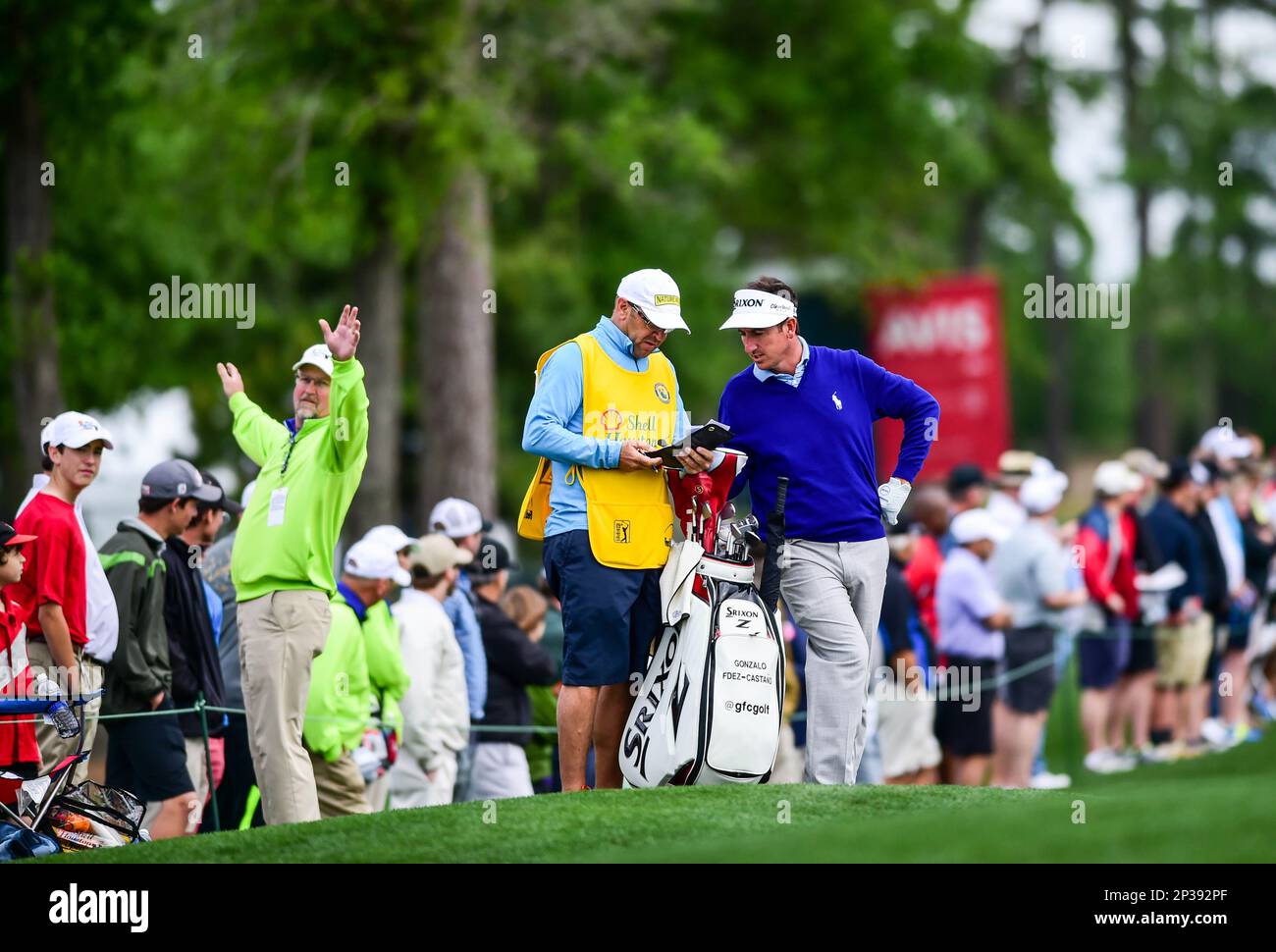 Apr 4, 2015: Houston, TX-- during third round play of the Shell Houston ...