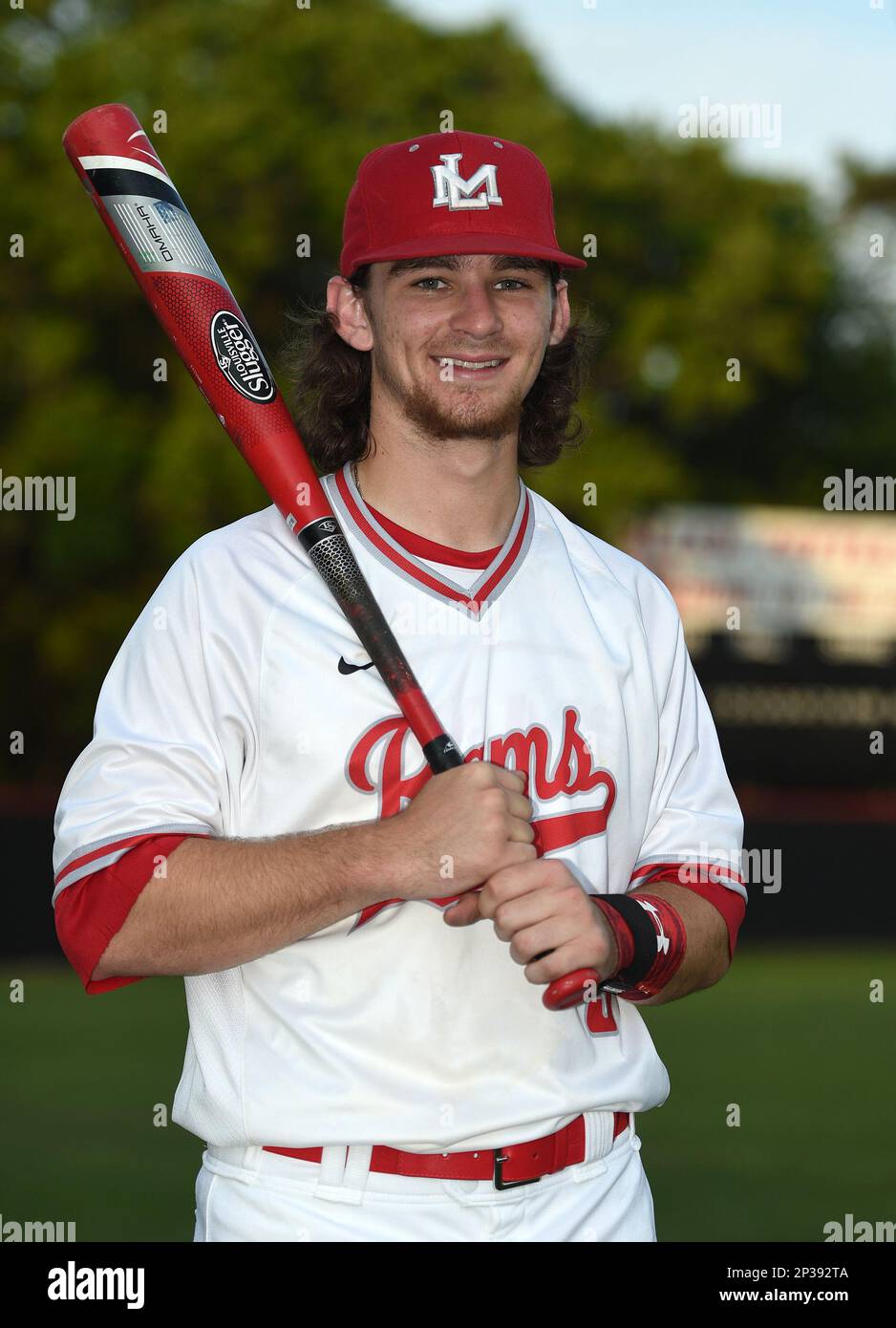Lake Mary Rams shortstop Brendan Rodgers (3) poses for a photo before a ...
