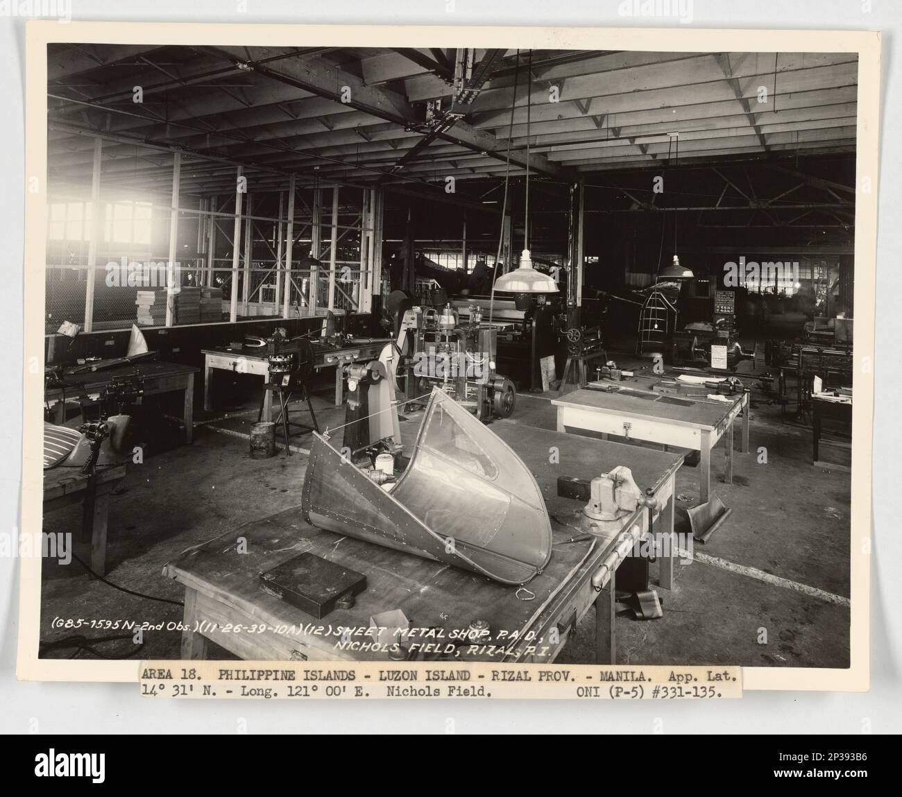 Landing Fields - Philippines - Nichols Field, Aerial Photograph Stock ...