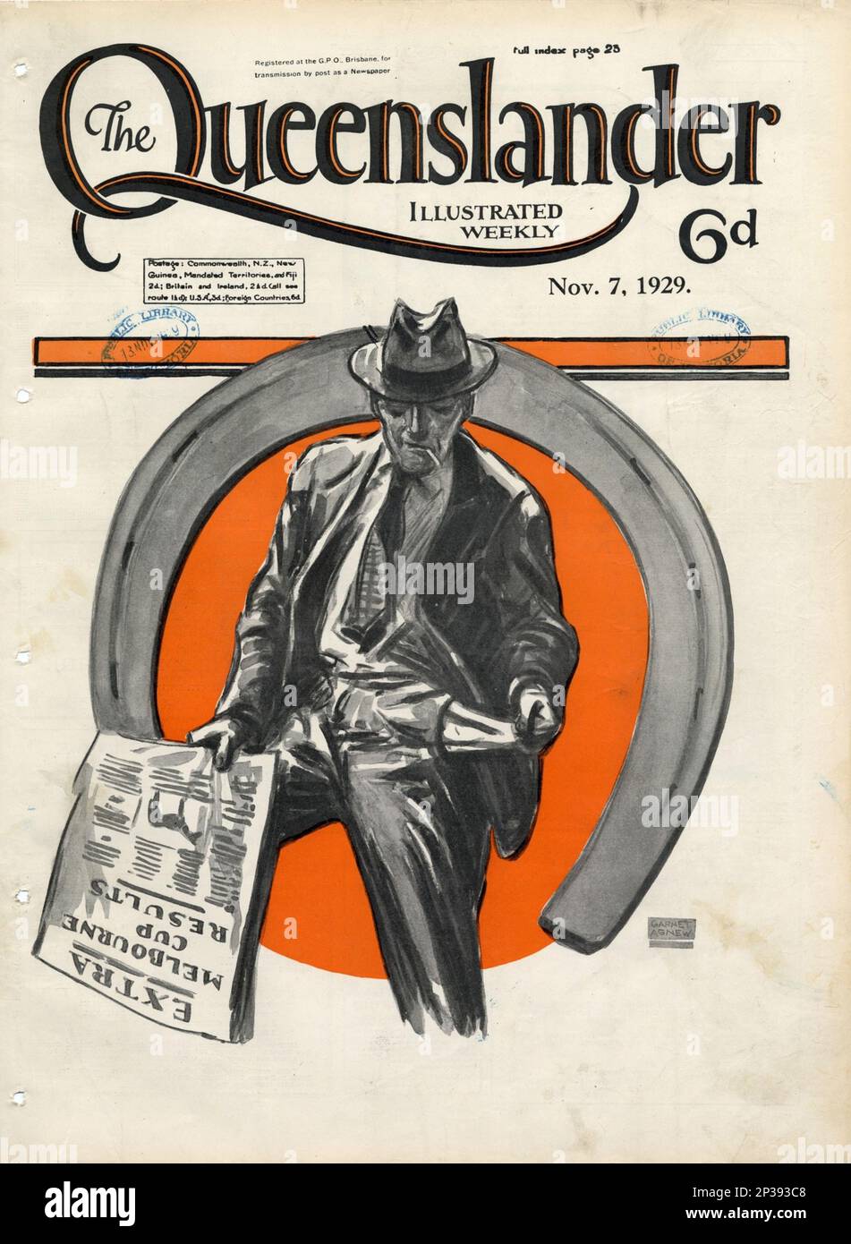 Front cover of the Queenslander magazine, featuring aspects of ...