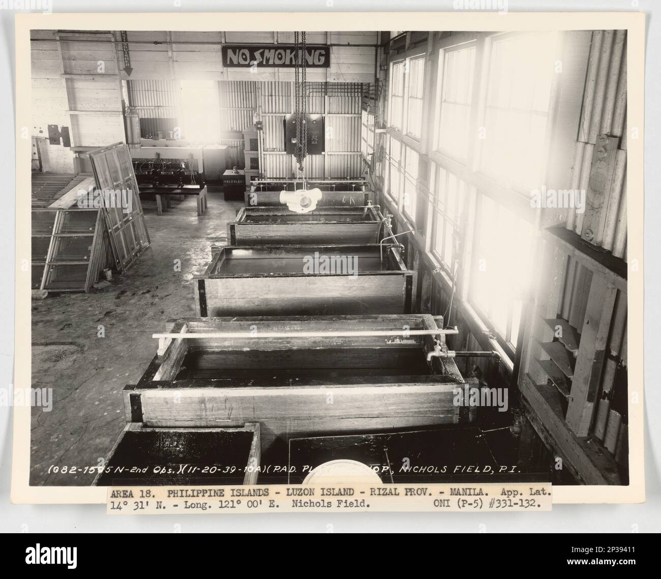 Landing Fields - Philippines - Nichols Field, Aerial Photograph Stock ...