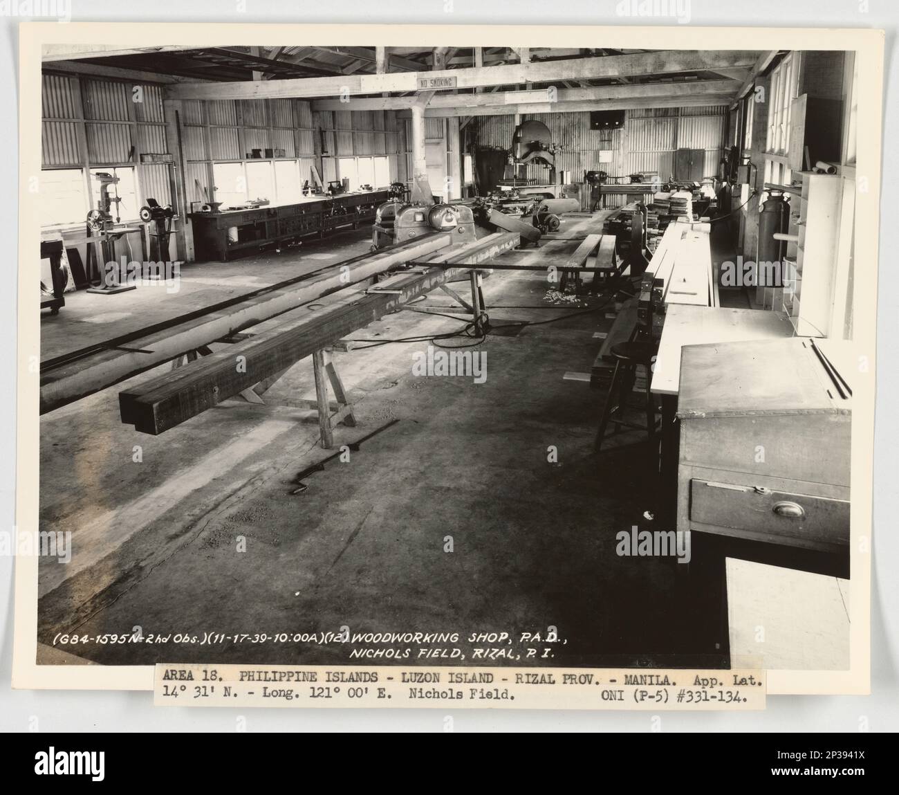 Landing Fields - Philippines - Nichols Field, Aerial Photograph Stock ...