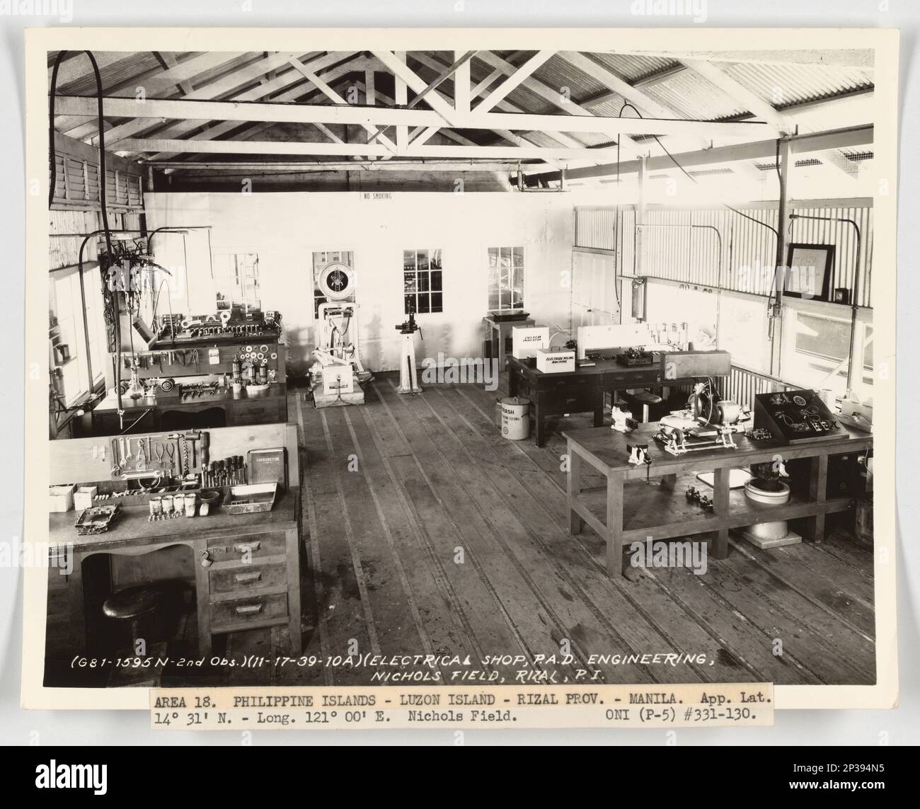Landing Fields - Philippines - Nichols Field, Aerial Photograph Stock ...