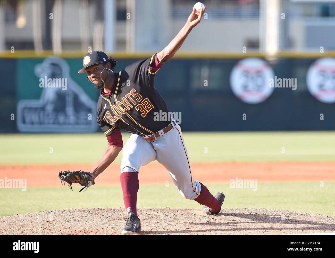 01 April 2015: Bethune-Cookman University left handed pitcher Donté ...