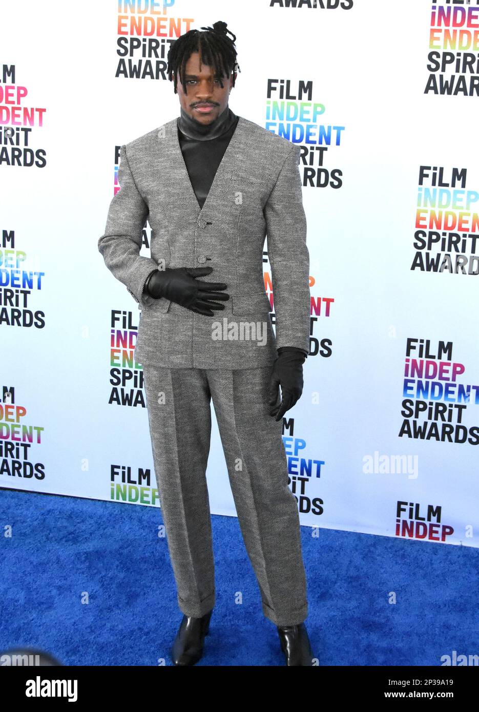 Santa Monica, California, USA 4th March 2023 Actor Jeremy Pope attends ...