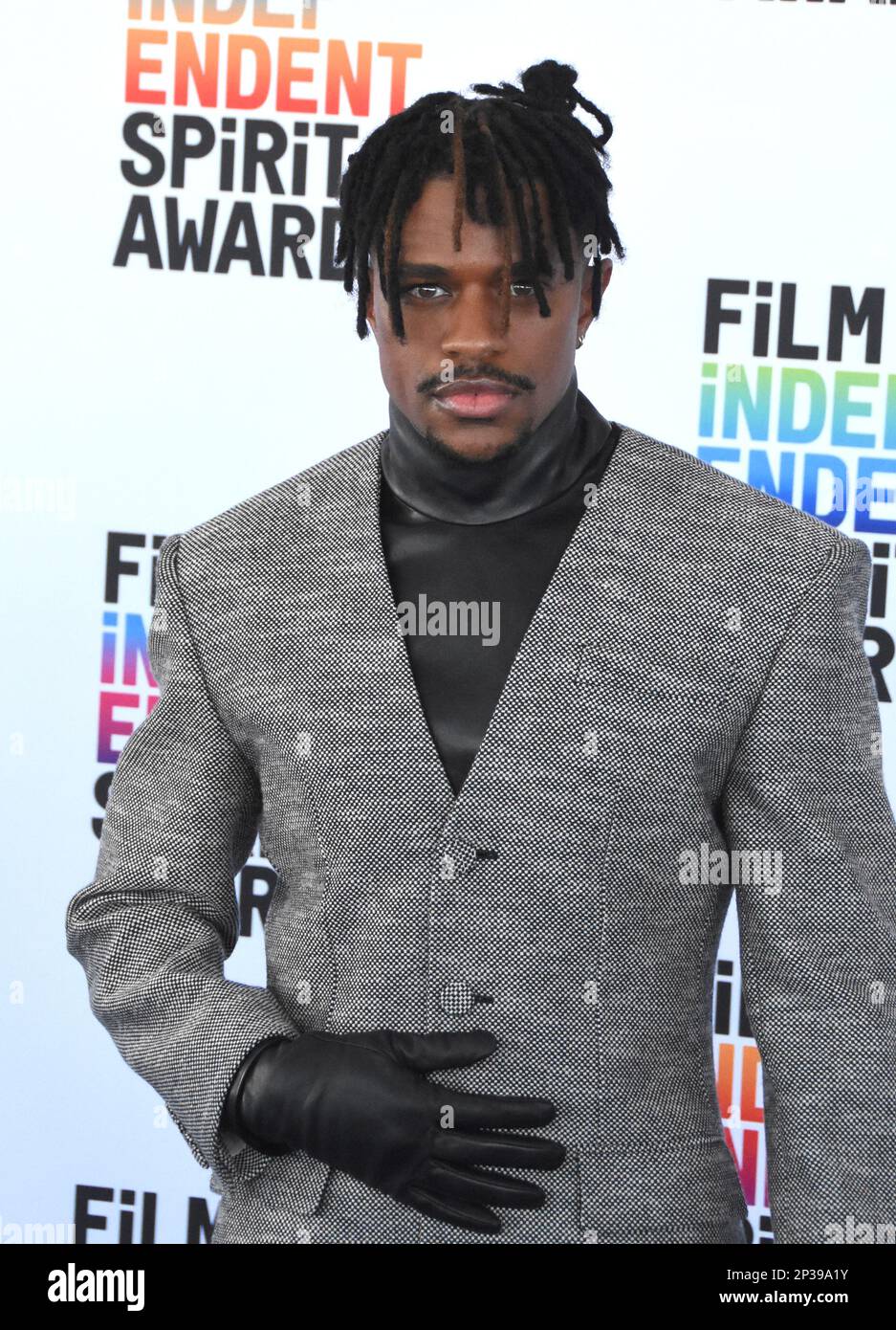 Santa Monica, California, USA 4th March 2023 Actor Jeremy Pope attends ...