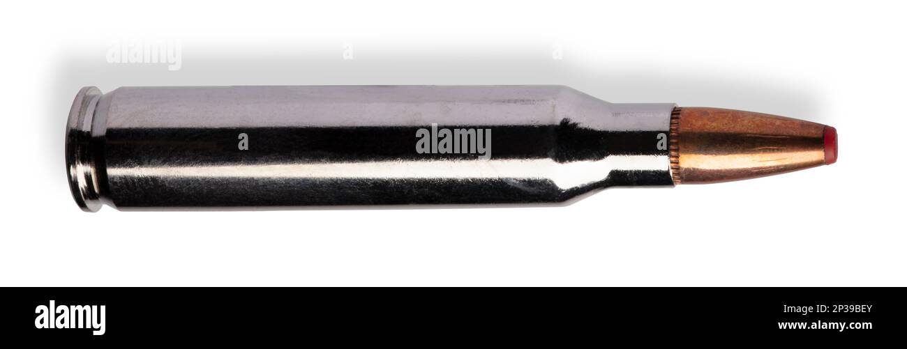 Assault rifle ammunition with a red tipped bullet for self defense in ...