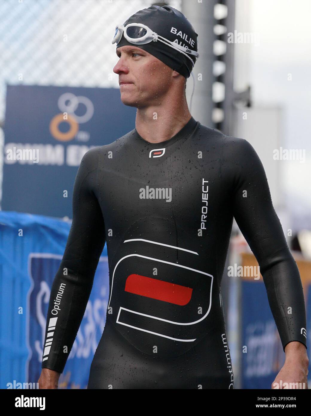 Ryan Bailie, of Australia, at the ITU World Triathlon Series Auckland ...