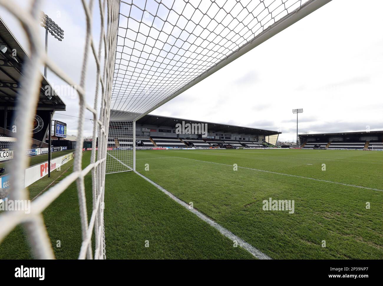 General view inside the ground ahead of the cinch Premiership match at ...