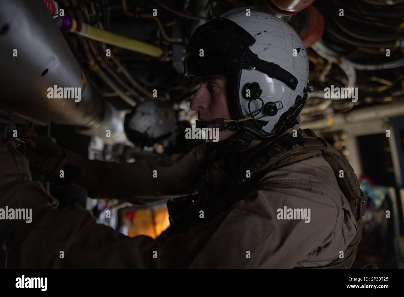 U.S. Marine Corps Cpl. Joe Whalen, a flight-line mechanic with Marine ...
