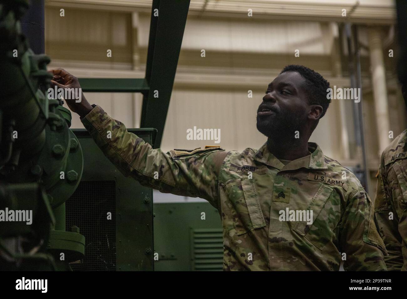 Sgt. Dominic Osei-Asibey, a petroleum specialist assigned to A Company ...