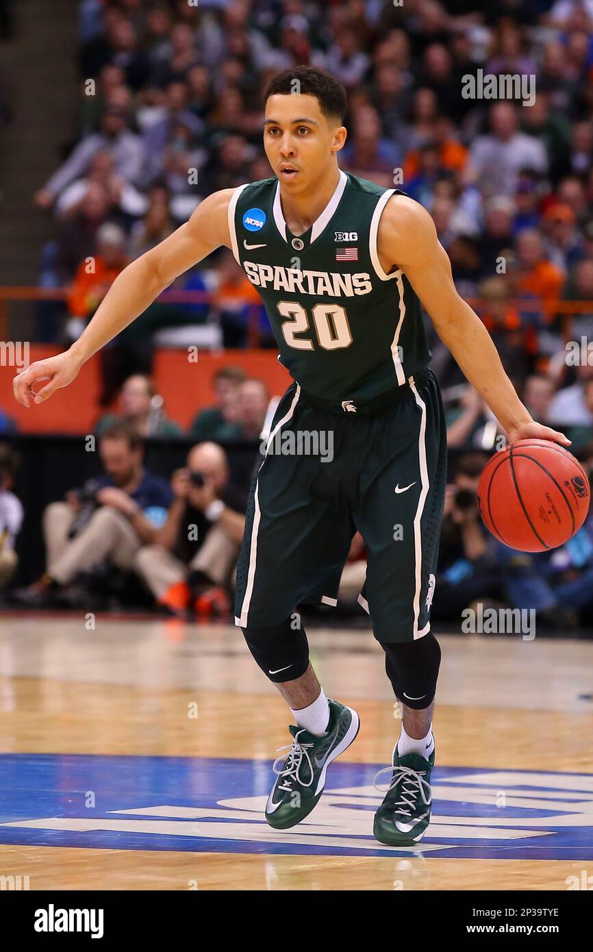 27 MAR 2015: Michigan State Spartans guard Travis Trice (20) during the ...