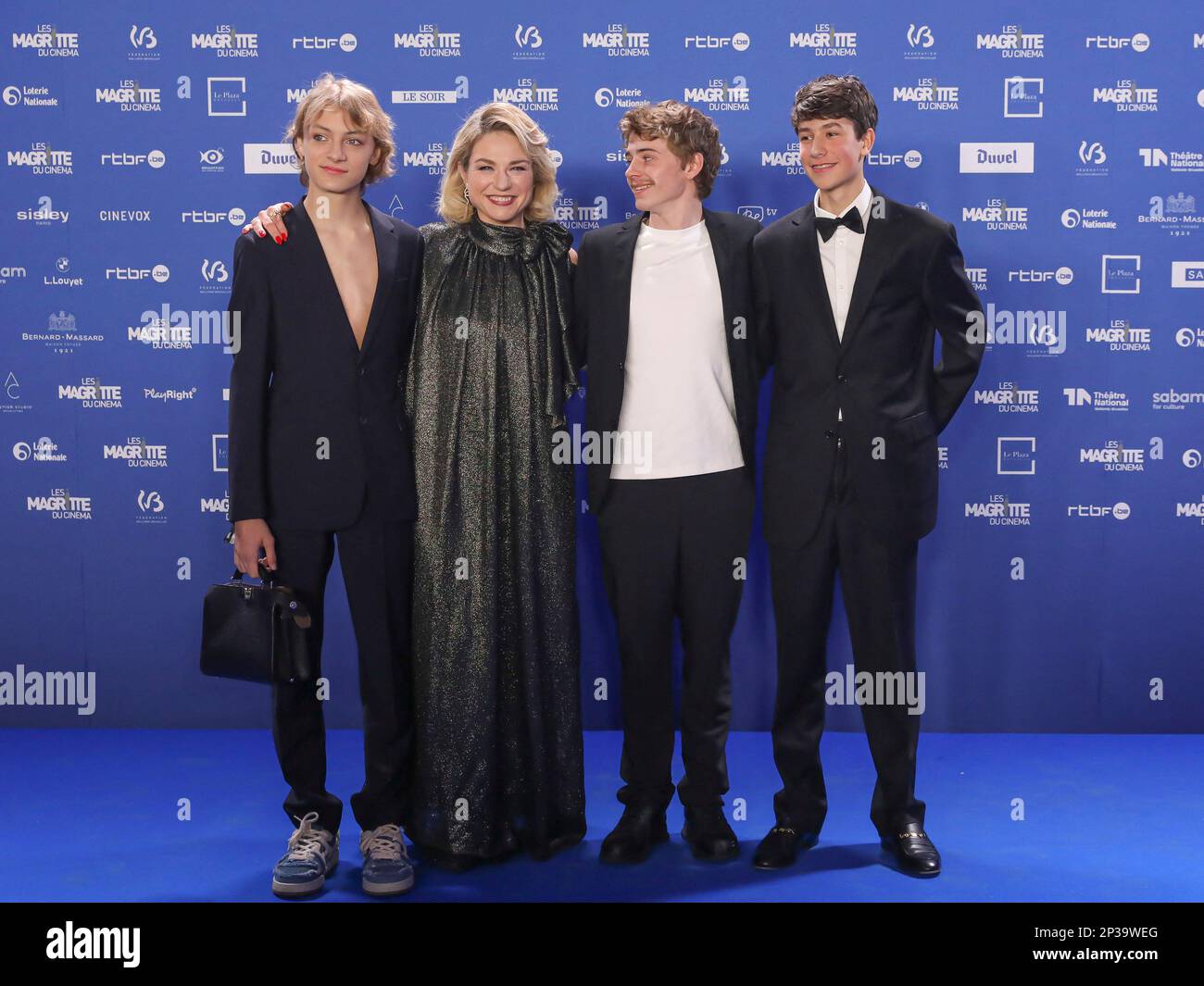 Brussels, Belgium. 04th Mar, 2023. Cast of Close : Eden Dambrine ...