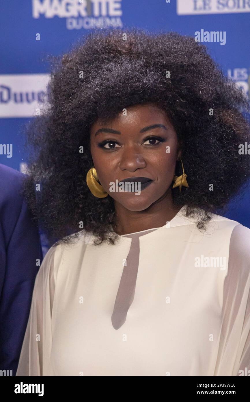 Brussels, Belgium. 04th Mar, 2023. Babetida Sadjo attends the "12th ...