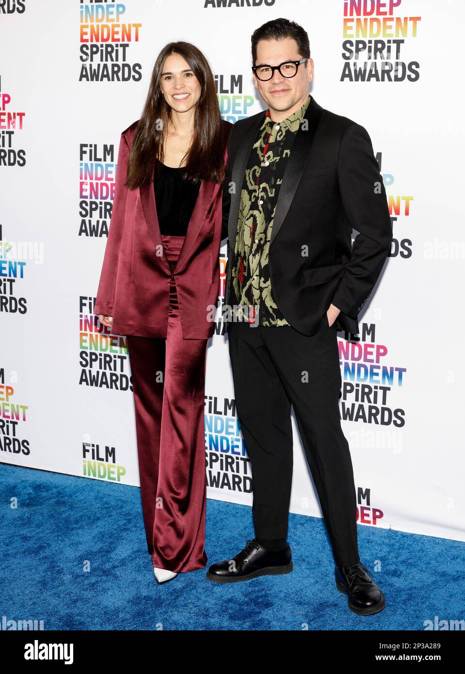 Santa Monica, California - March 04, 2023: Anni Sternisko and Jonathan ...