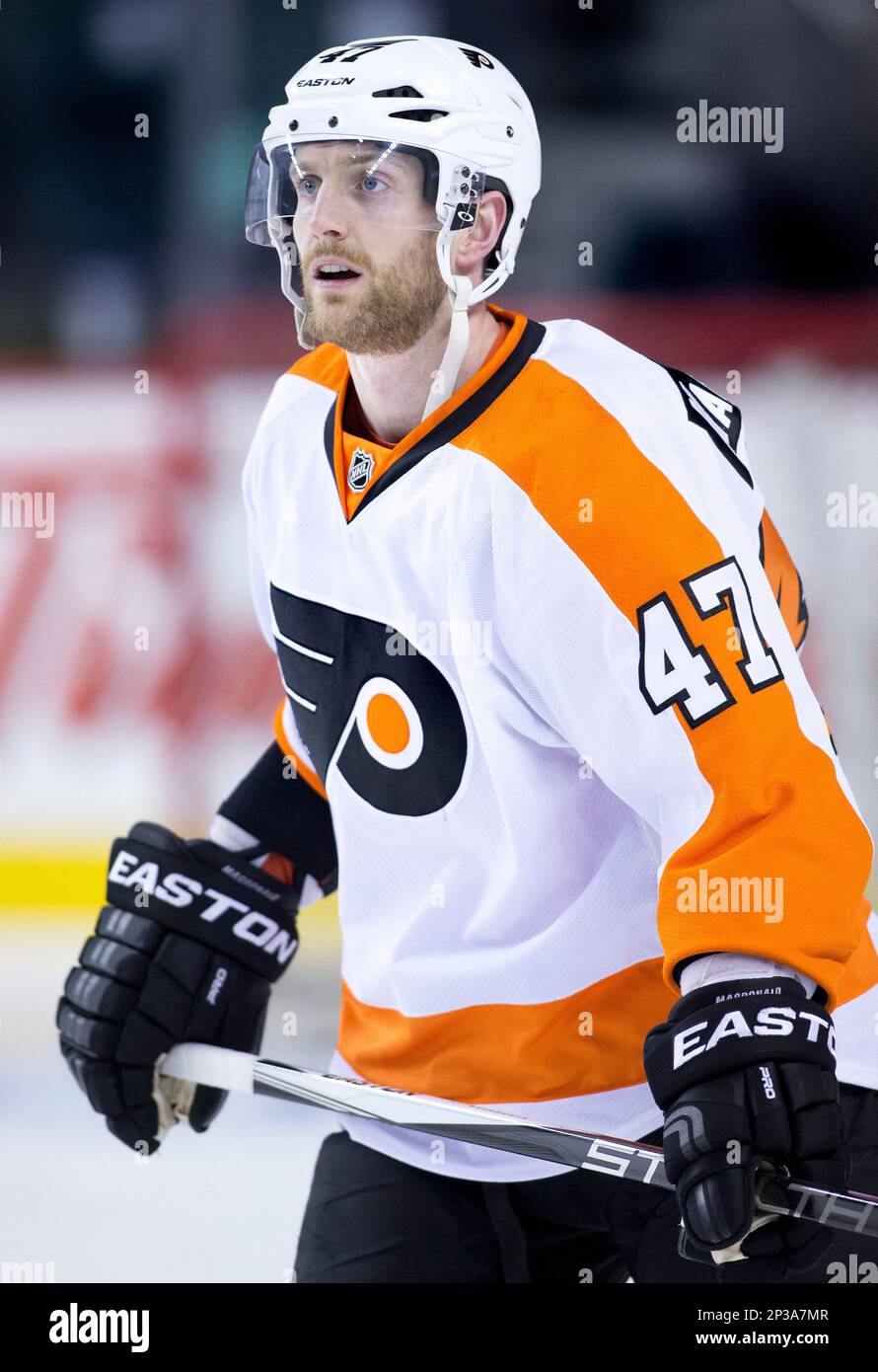 NHL profile photo on Philadelphia Flyers' Andrew MacDonald during a ...