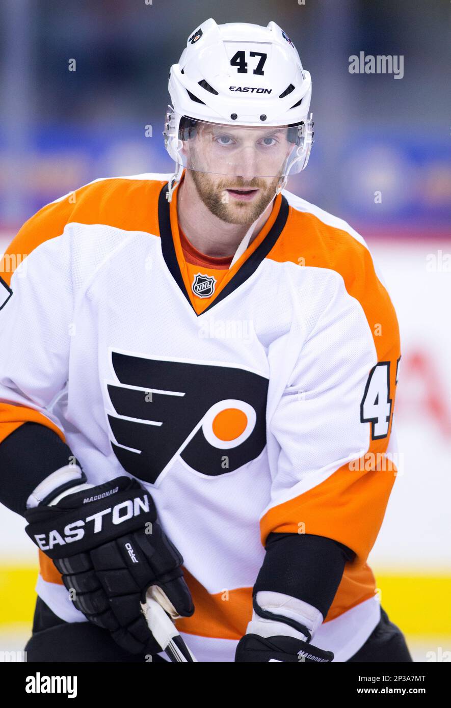NHL profile photo on Philadelphia Flyers' Andrew MacDonald during a ...