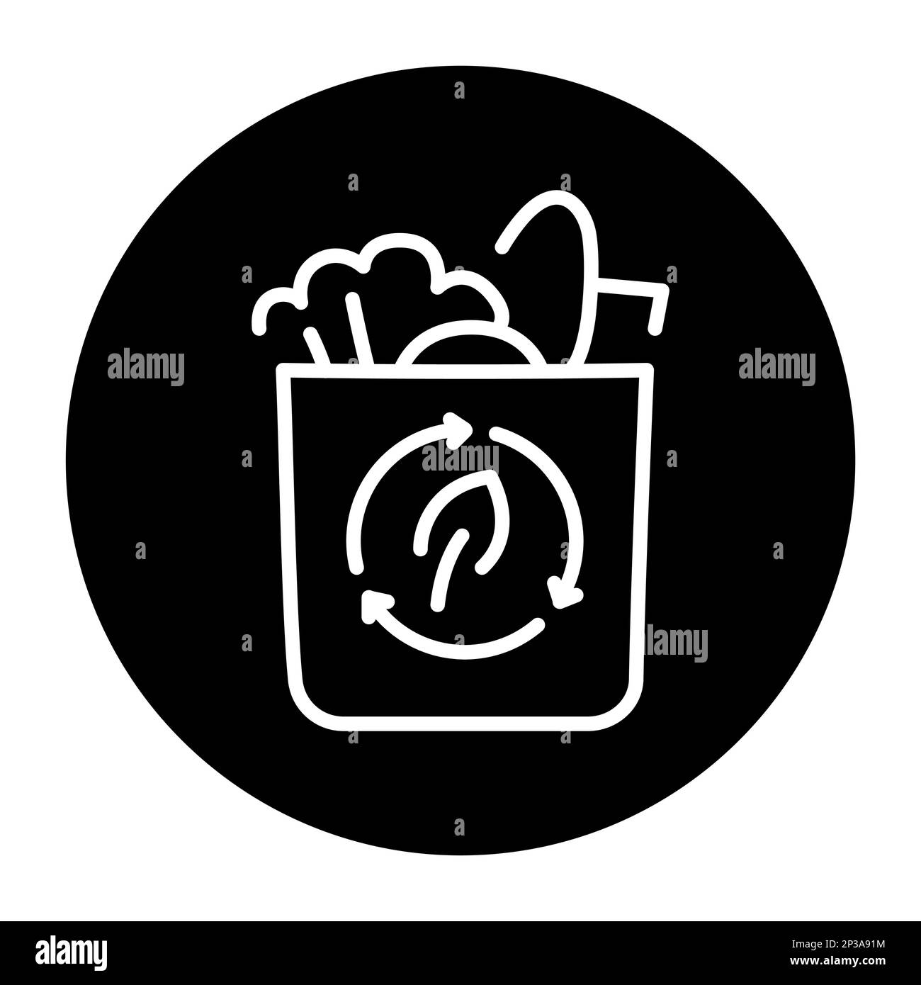 Food pictogram Black and White Stock Photos & Images - Alamy