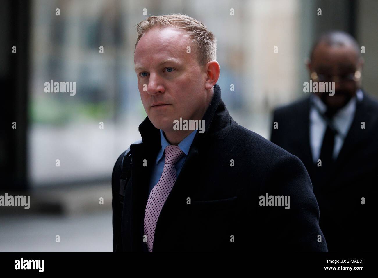 London, UK. 5th Mar, 2023. Sam Tarry arrives at the BBC Studios. Credit ...