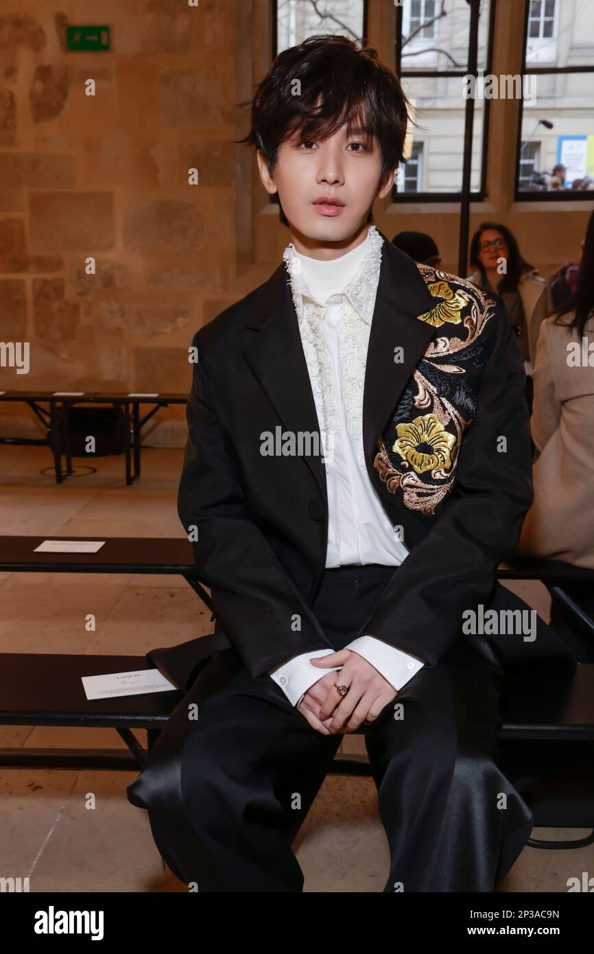 Cheng Yi attends the Lanvin Fall/Winter 2023-2024 ready-to-wear ...