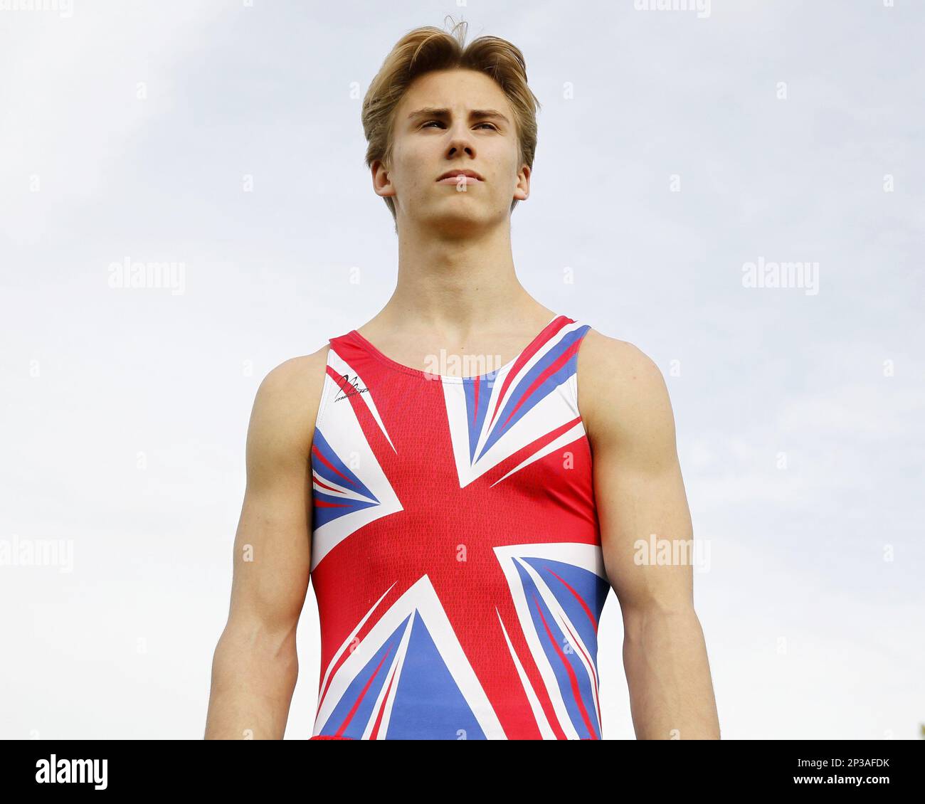 Jay Gaius Thompson, of Leeds, England, training for Great Britain ...