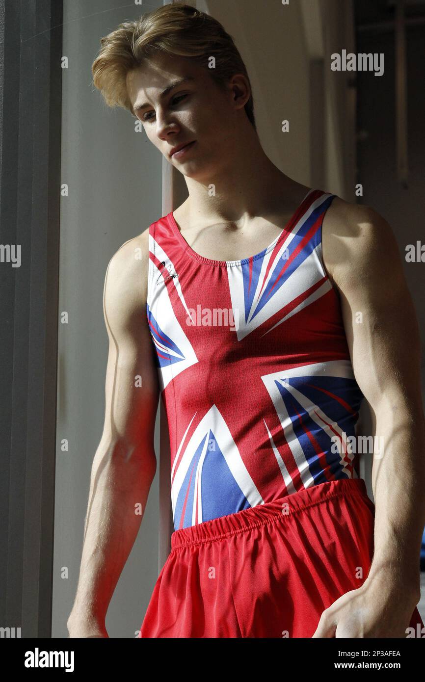 Jay Gaius Thompson, of Leeds, England, training for Great Britain ...