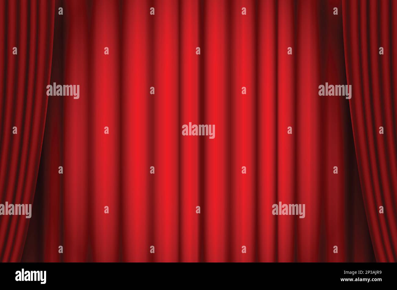 circus theatre red curtains backdrop background vector isolated on ...