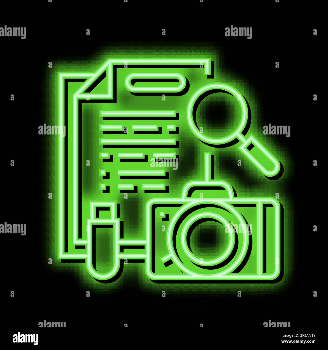 Evidence tracking Stock Vector Images - Alamy