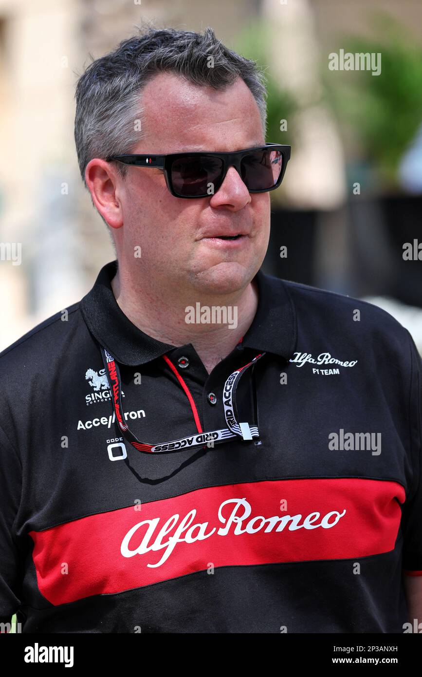 Sakhir, Bahrain. 05th Mar, 2023. Jan Monchaux (FRA)/(GER) Alfa Romeo F1 ...