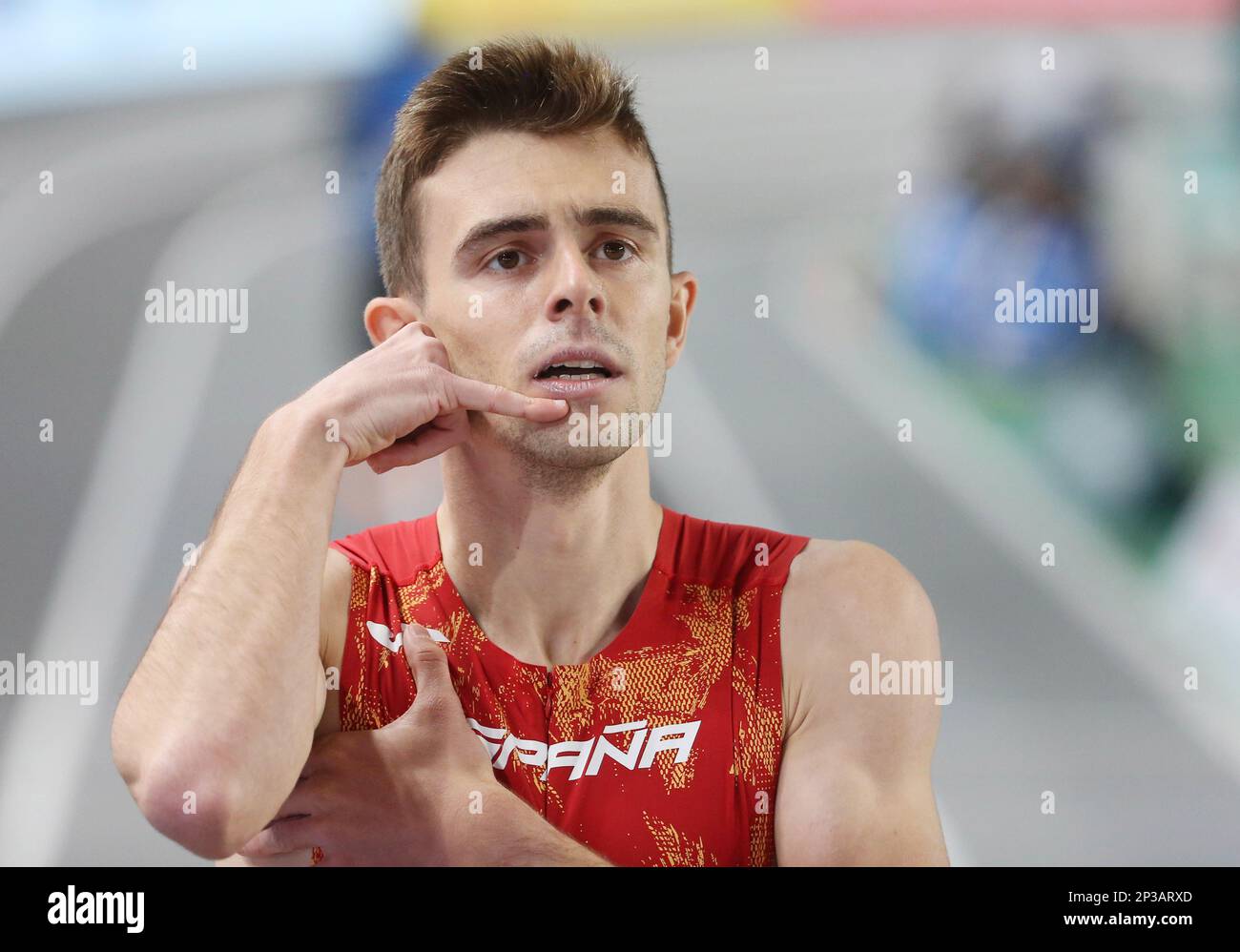 Adrian Ben of Spain, Semi Final 800 m Men Final during the European ...