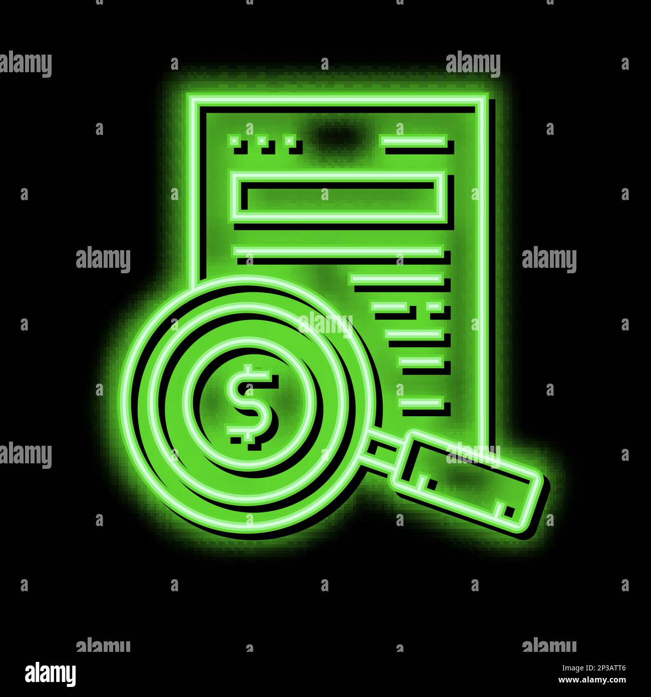 credit money neon glow icon illustration Stock Vector Image & Art - Alamy