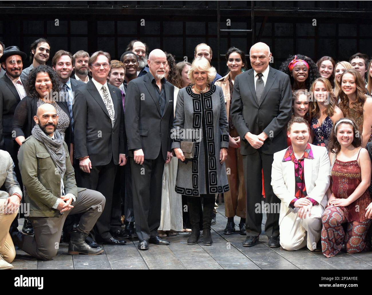 Camilla, the Duchess of Cornwall, Australian actor Anthony Warlow ...