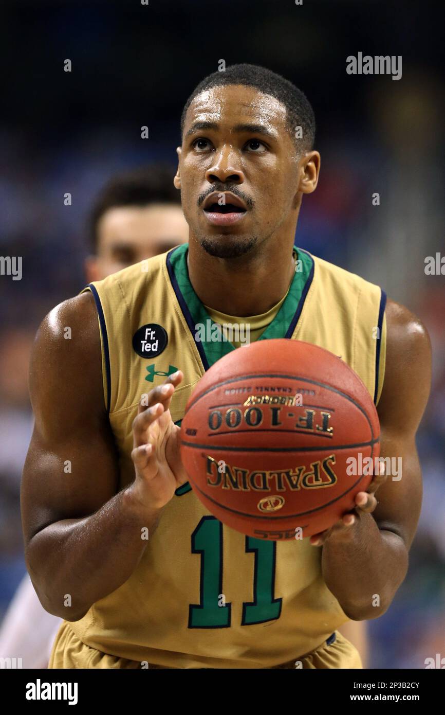 13 March 2015: Notre Dame's Demetrius Jackson. The Notre Dame Fighting ...