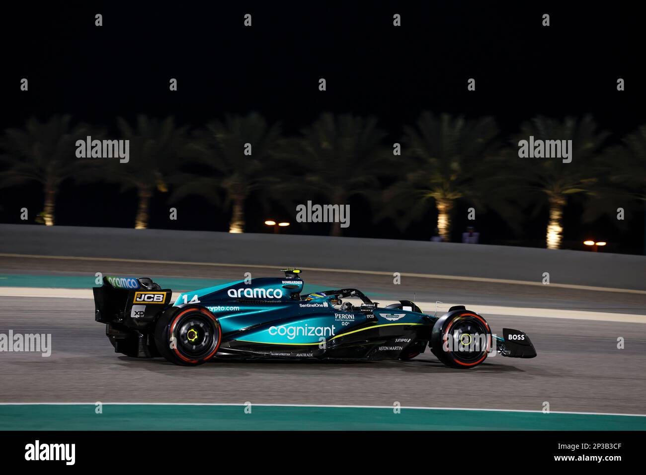 14 ALONSO Fernando (spa), Aston Martin F1 Team AMR23, action during the ...