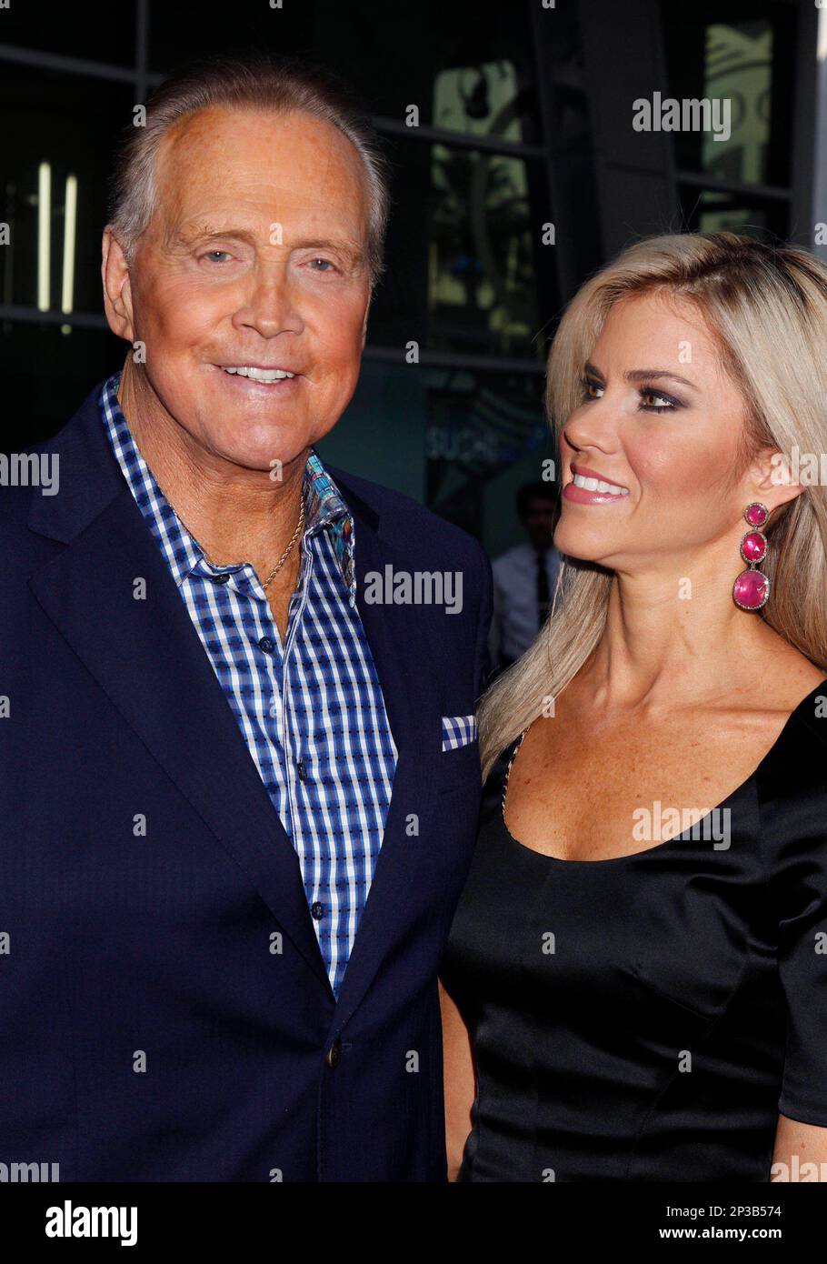 Photo by: Westcom/STAR MAX/IPx3/16/15Lee Majors and Faith Majors are ...