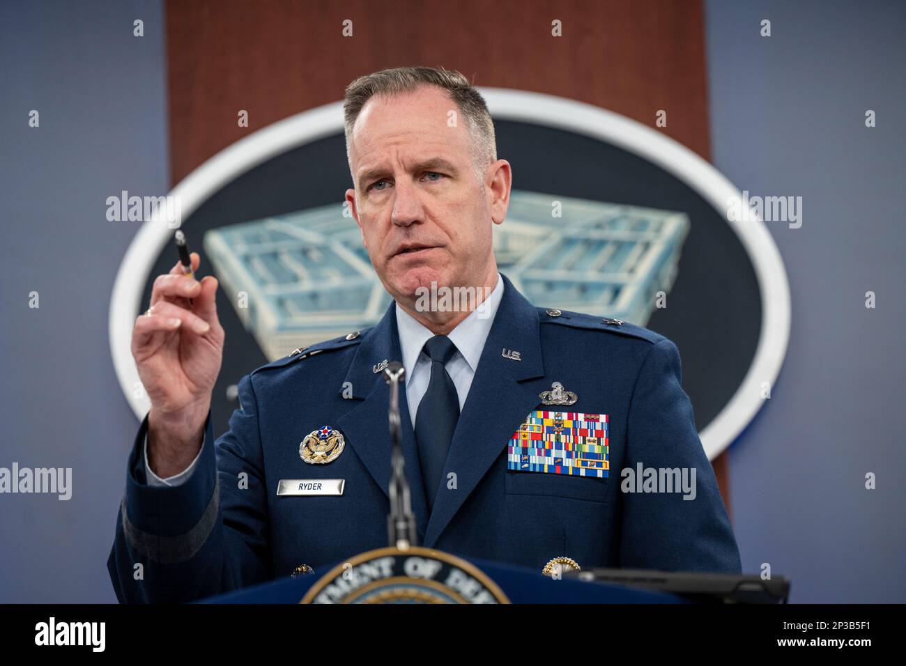 Brig gen patrick ryder hi-res stock photography and images - Alamy