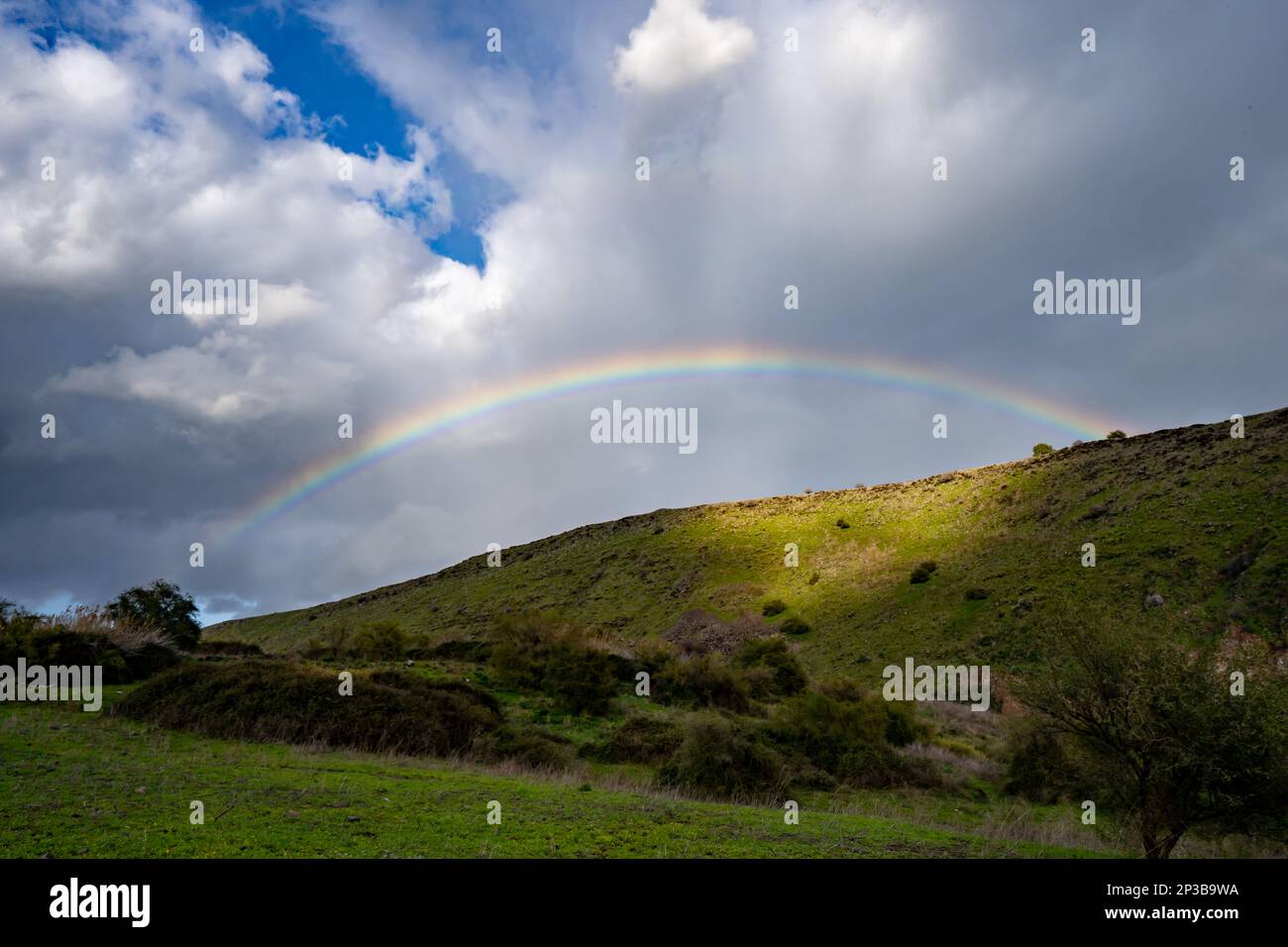 Israel sky rainbow hi-res stock photography and images - Alamy