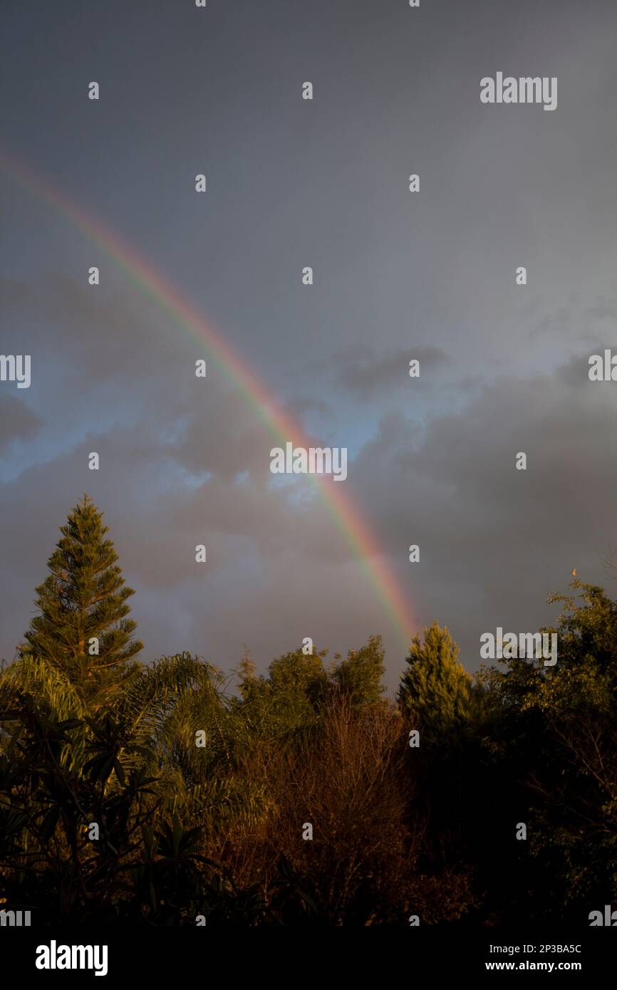 Israel sky rainbow hi-res stock photography and images - Alamy