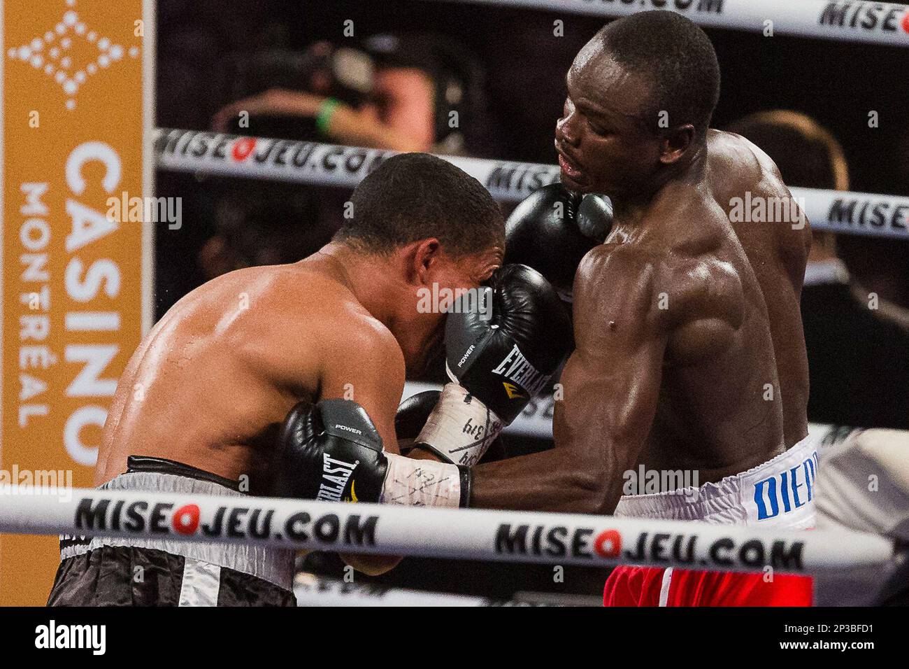 March 14, 2015 : Dierry Jean of Haiti and Carlos Manuel Reyes of ...
