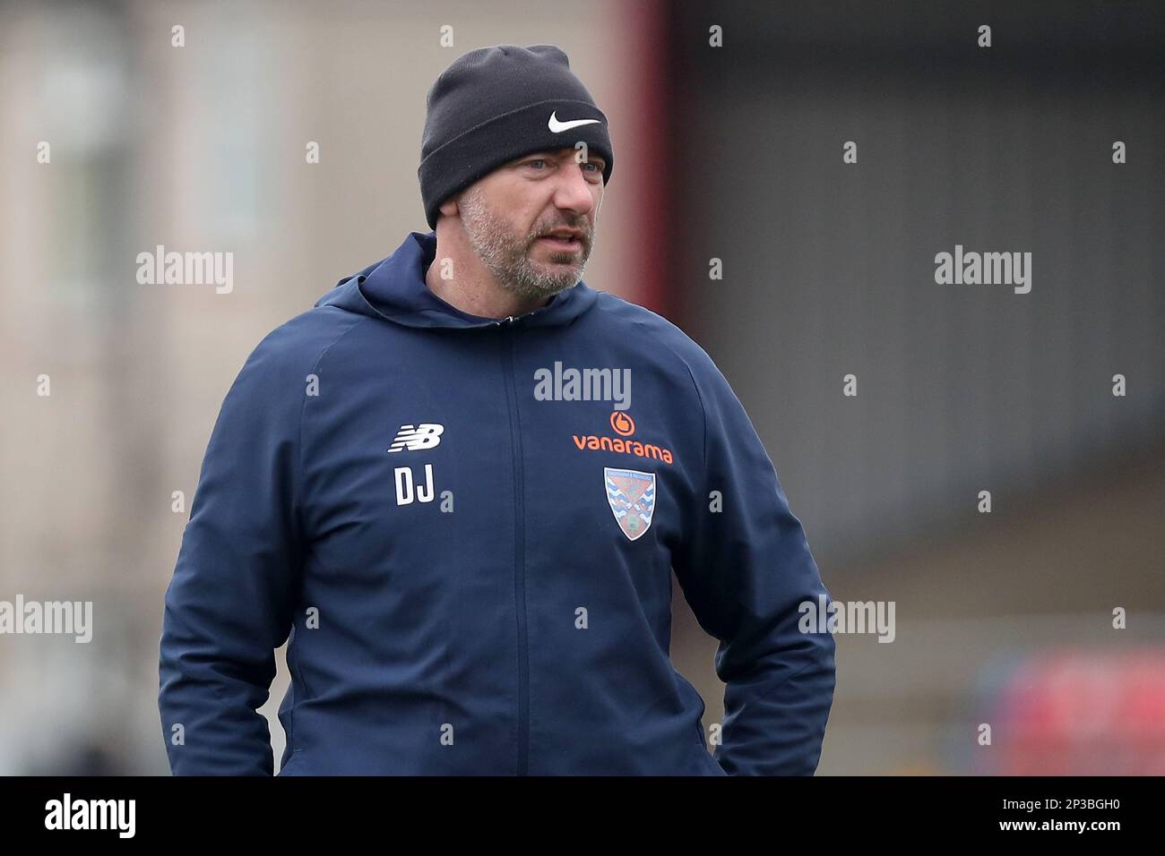 Dagenham and Redbridge interim manager David Jupp during Dagenham ...