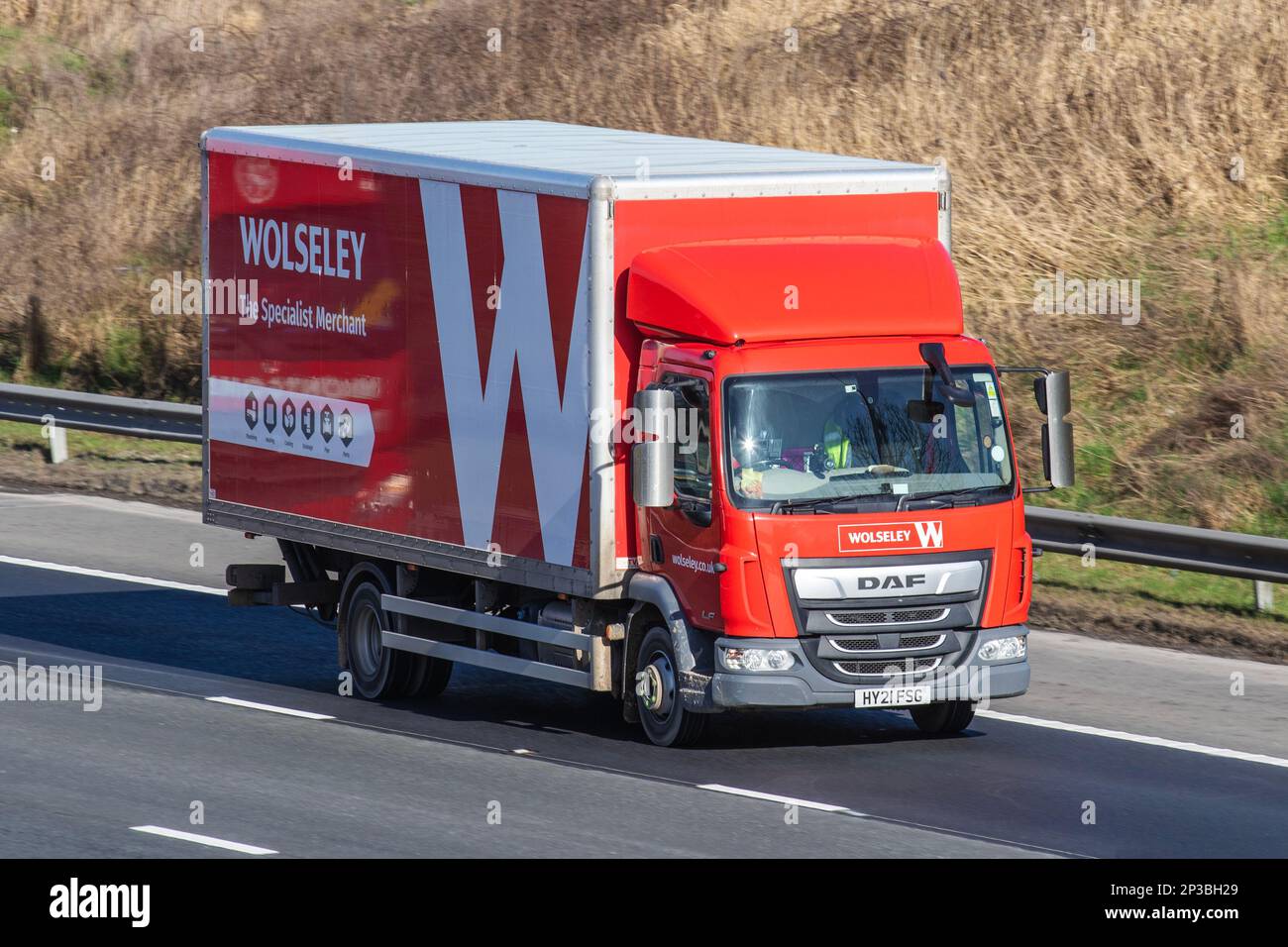 WOLSELEY 'The Specialist Merchant' 2021 Red DAF LF 180 FA 08T Diesel ...