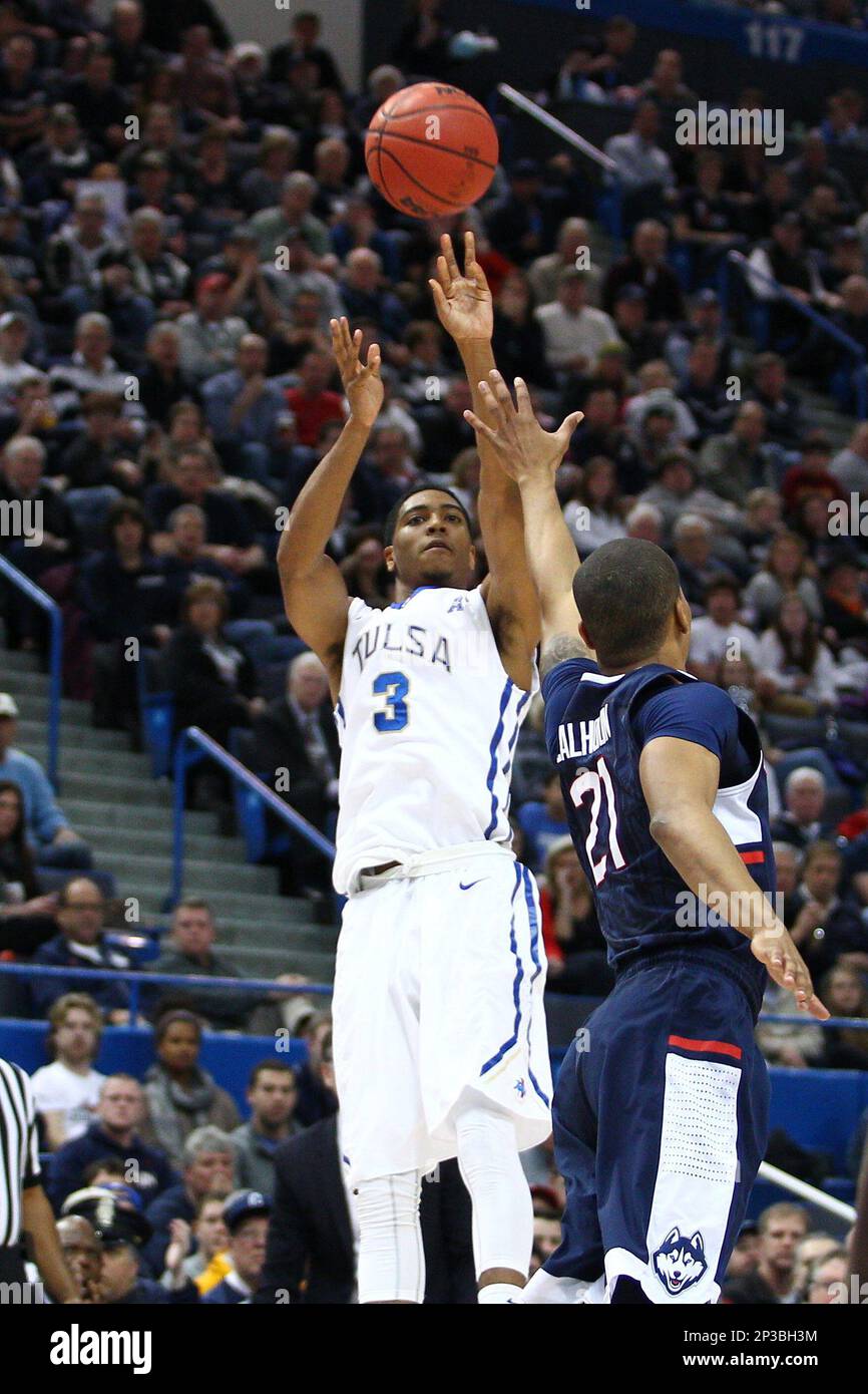 March 14, 2015: University of Tulsa's Guard Shaquille Harrison #3 ...