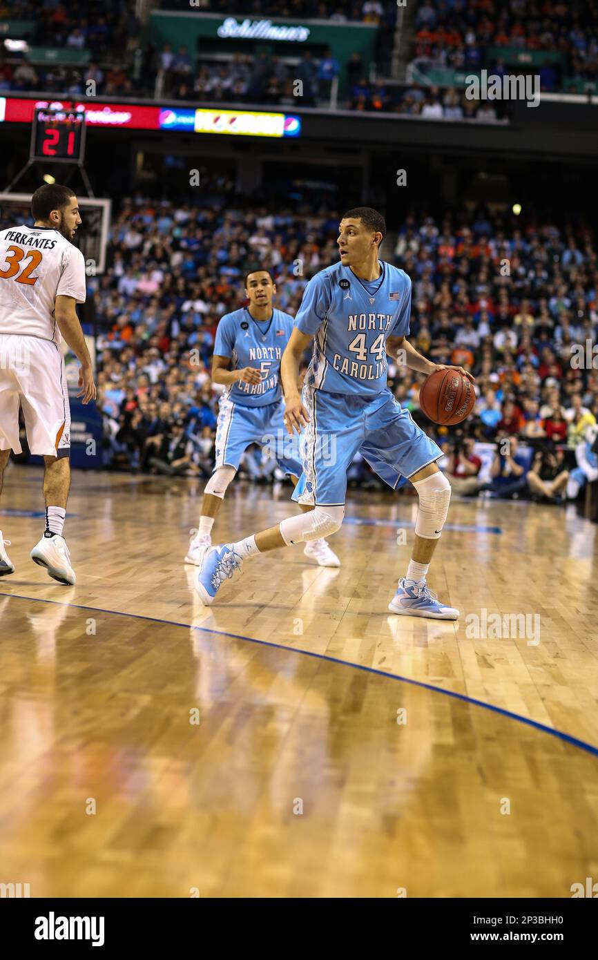 Mar13,2015: North Carolina Tar Heels guard/forward Justin Jackson (44 ...