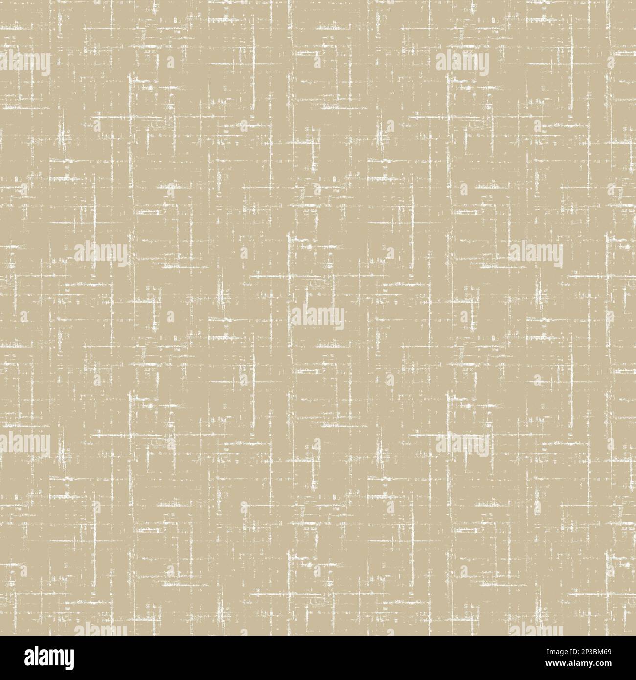 Seamless detailed woven linen texture background. Beige and white flax ...